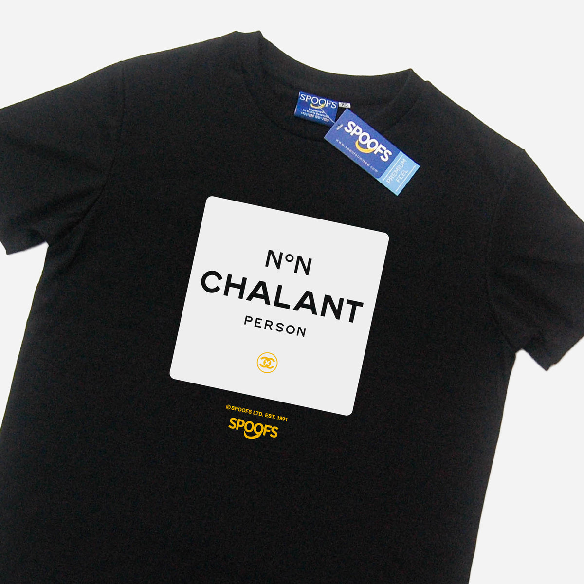 Non-Chalant (Black) – Spoofs Limited