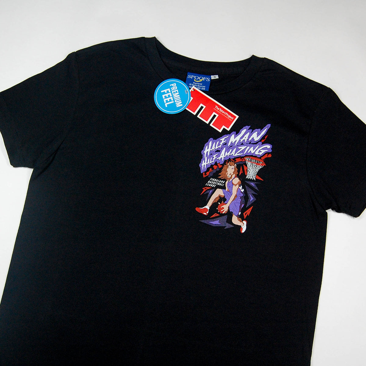 Half man Half amazing (Black) – Spoofs Limited