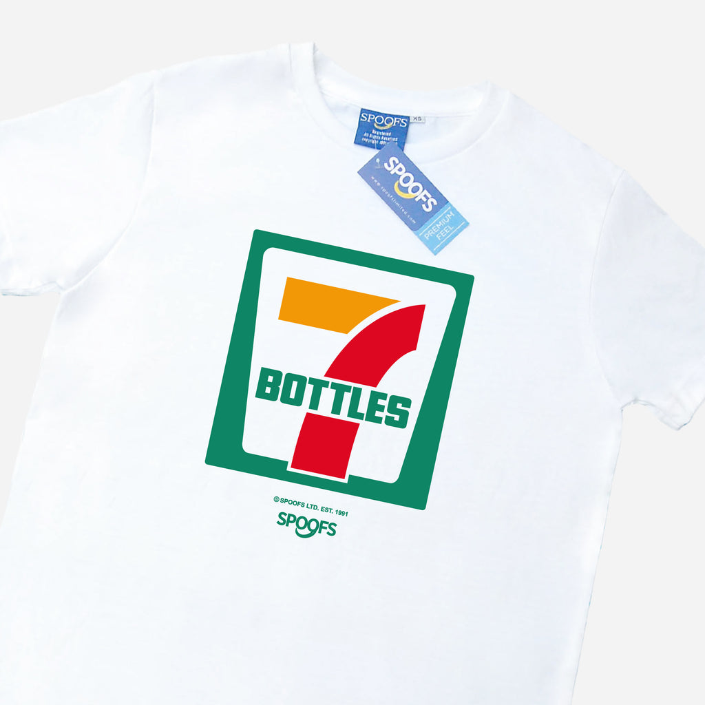 7 Bottles (White) – Spoofs Limited