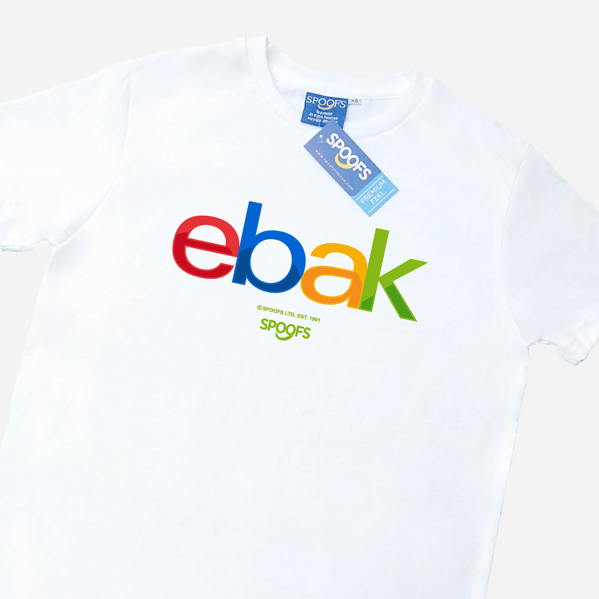 Re-issue Ebak (White) – Spoofs Limited
